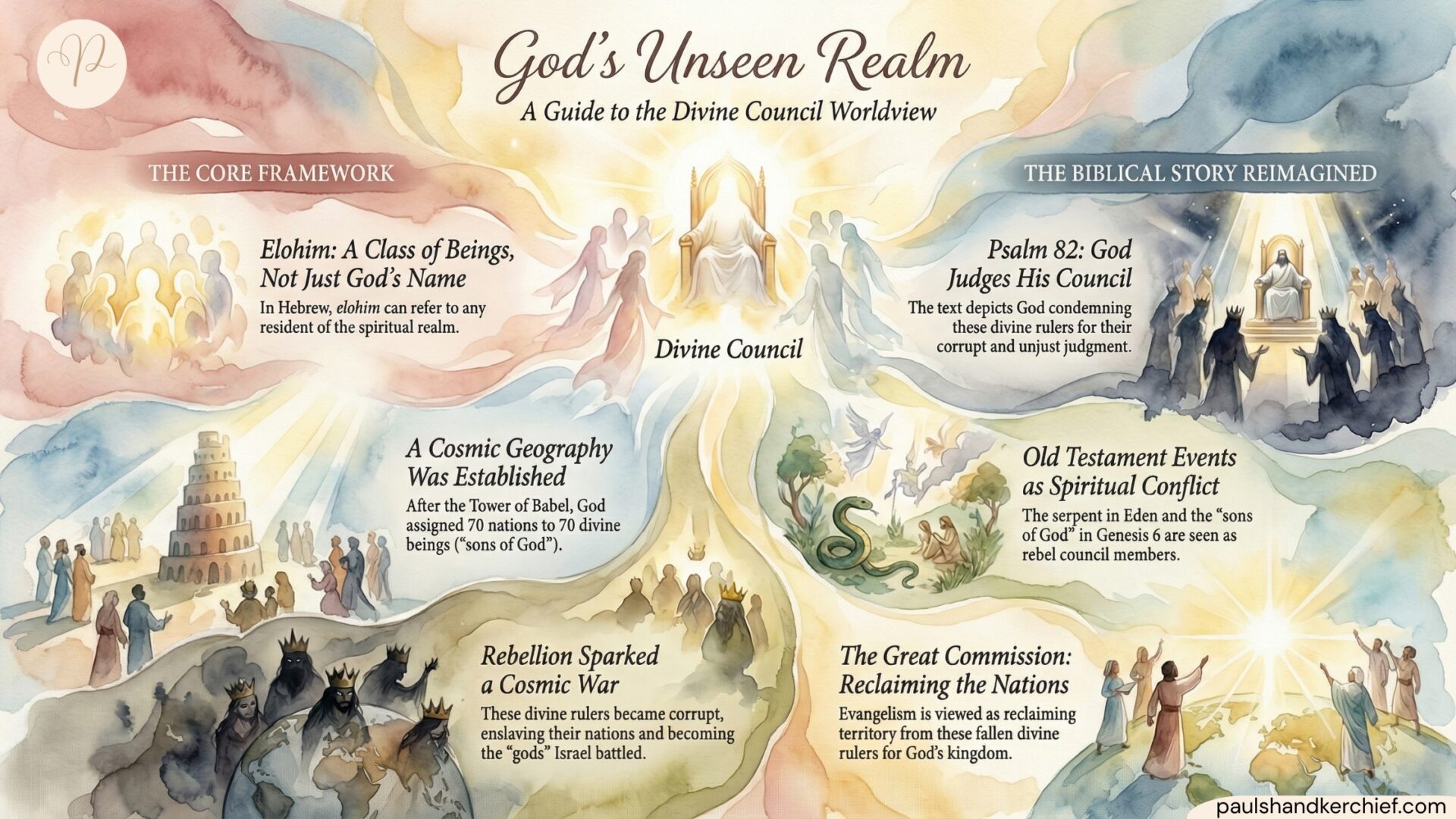 What is the Divine Council Worldview by Dr. Michael Heiser?